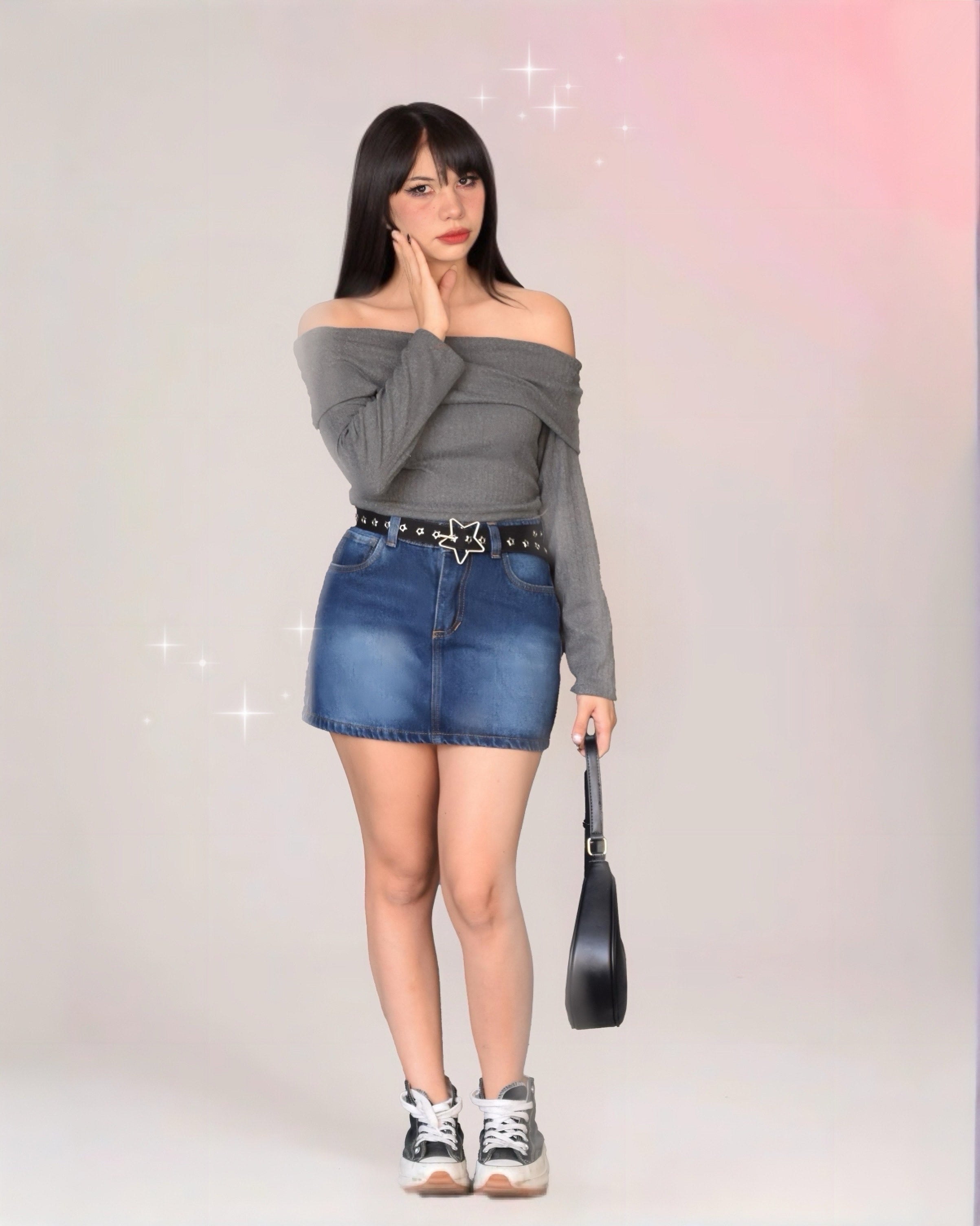 FALDA DE JEAN – Kuro neko